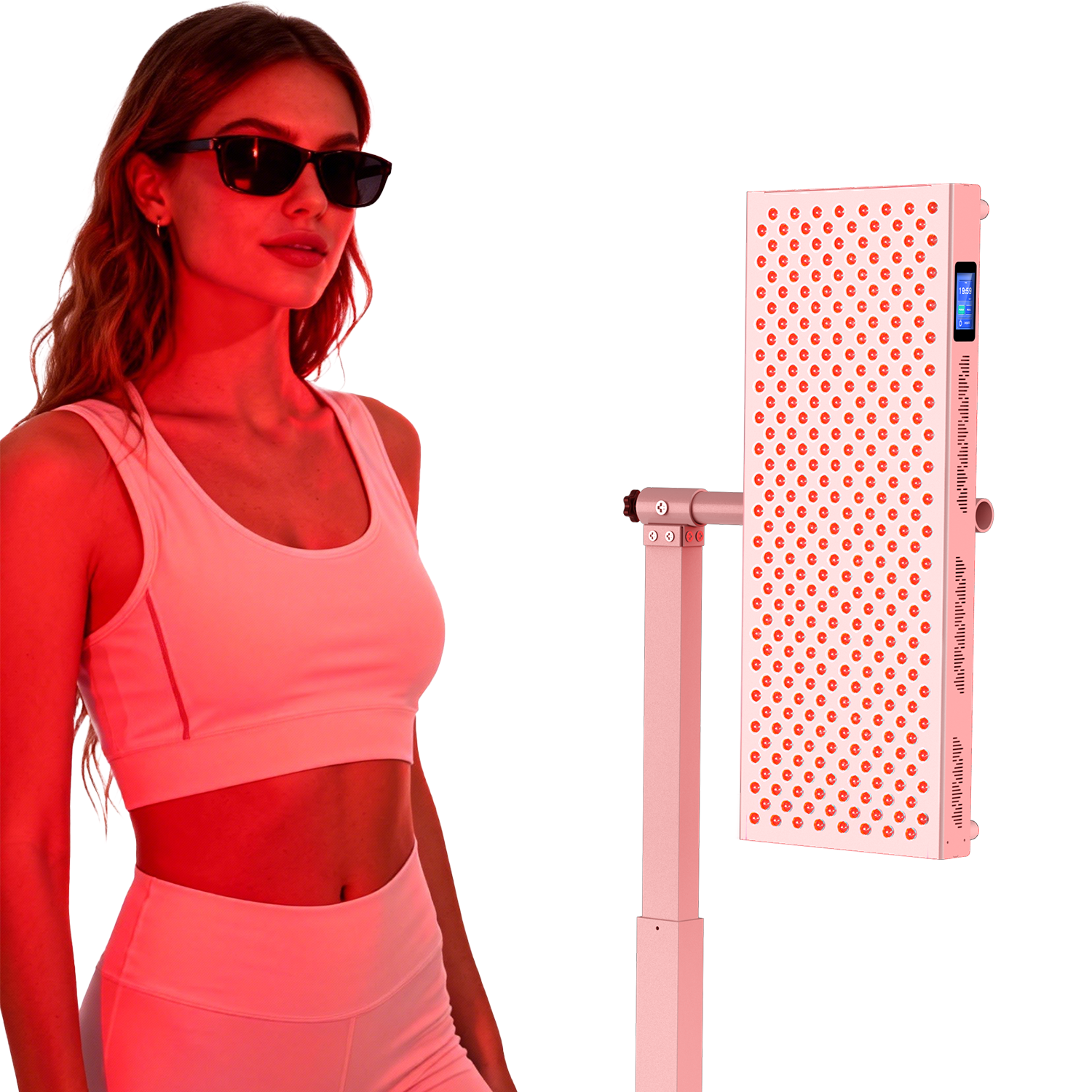 Suyzeko 320pcs LED Light Therapy Panel With Moveable Support – Suyzeko